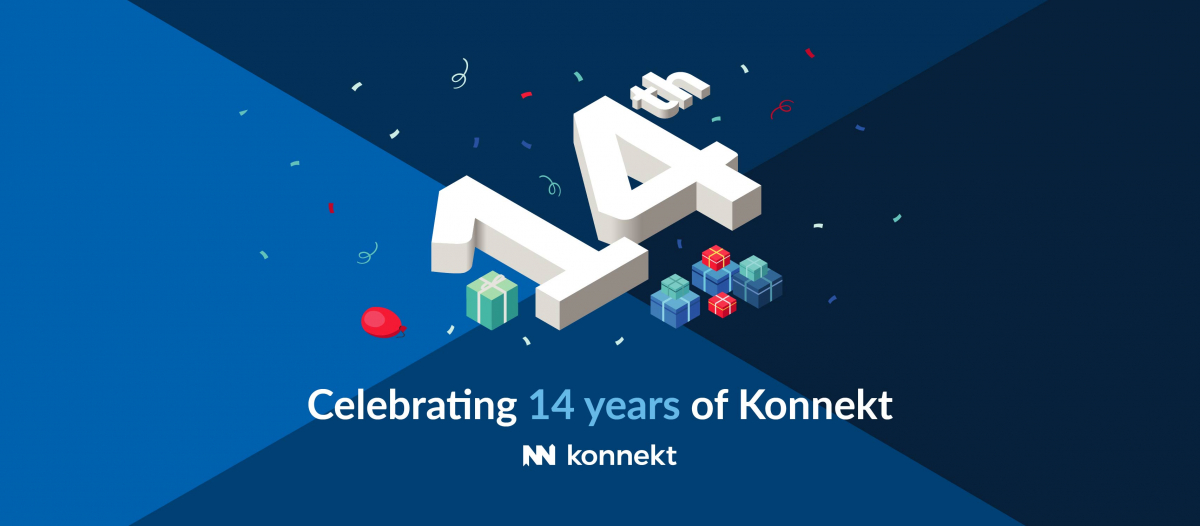 Celebrating 14 years of Konnekt!